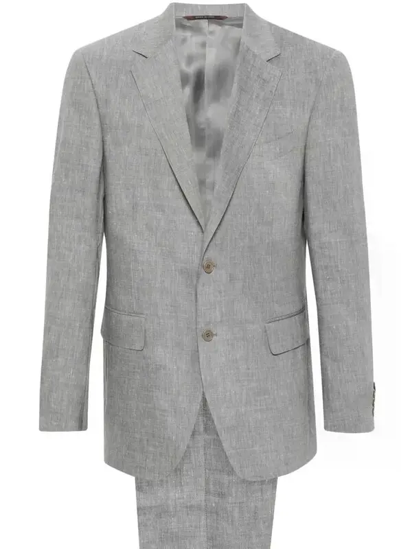 Canali Slub-texture Suit