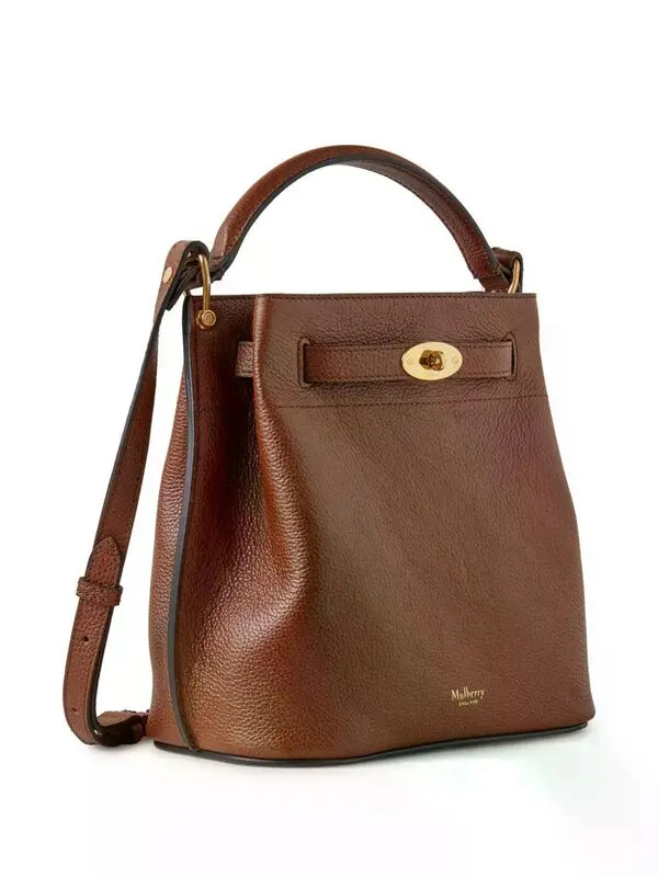 Mulberry Small Islington Leather Bucket Bag - Brown