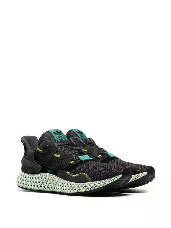 Adidas Zx 4000 4d Carbon Sneakers - Black