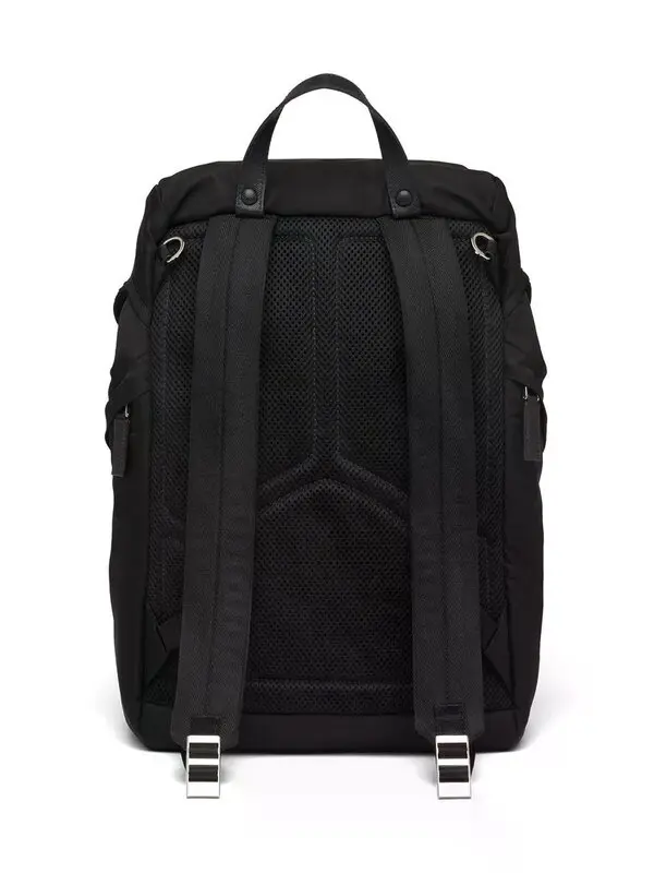Prada Logo-plaque Multi-pocket Backpack