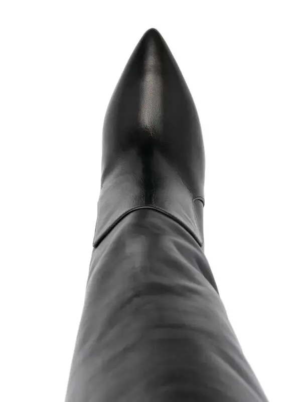 Paris Texas Stiletto 85mm Leather Boots