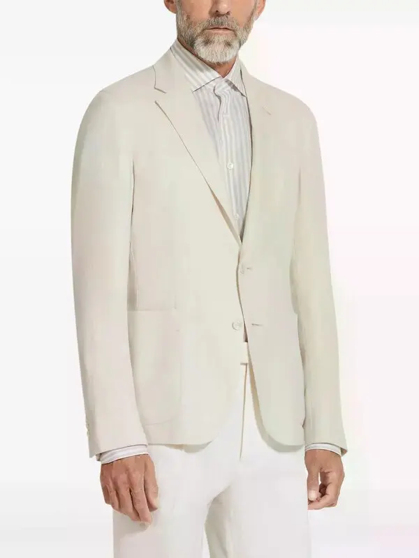 Zegna Crossover Blazer - Neutrals