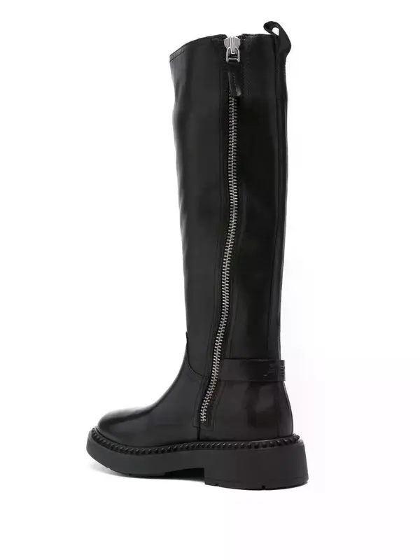 Ash Leather Boots