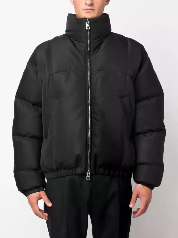 Alexander McQueen Padded Funnel Neck Jacket