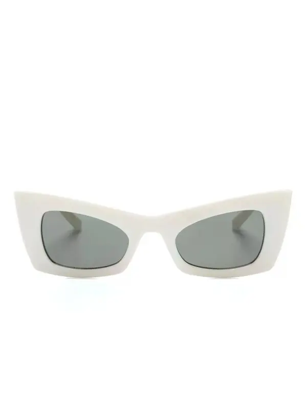 Saint Laurent Classic Cat-eye Sunglasses - White