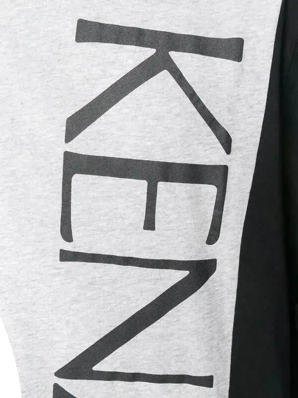 Kenzo Logo Colour-block T-shirt
