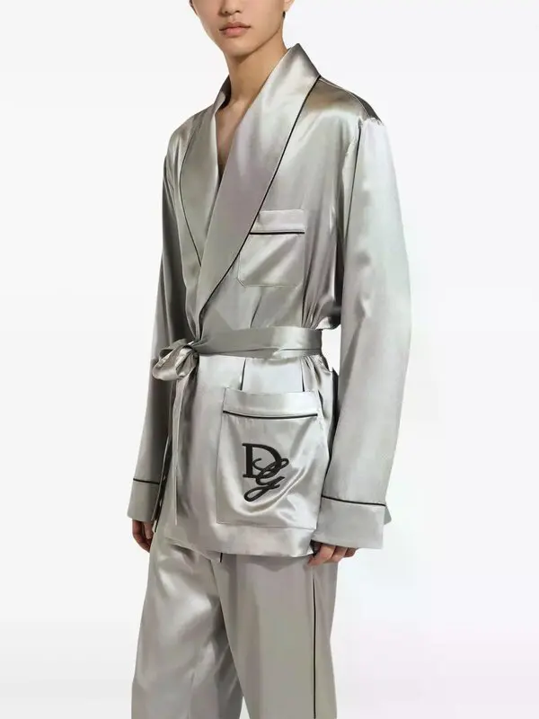 Dolce & Gabbana Silk Pajama Shirt