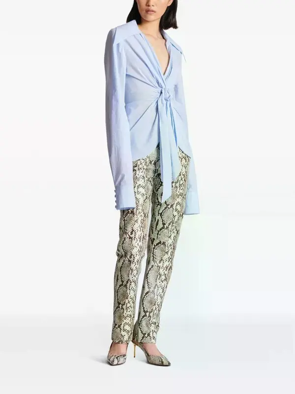 Balmain Gingham Cotton Shirt