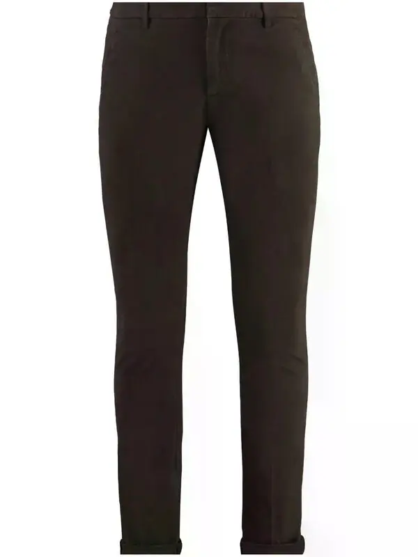DONDUP Tapered Virgin Wool Trousers