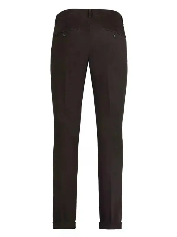 DONDUP Tapered Virgin Wool Trousers