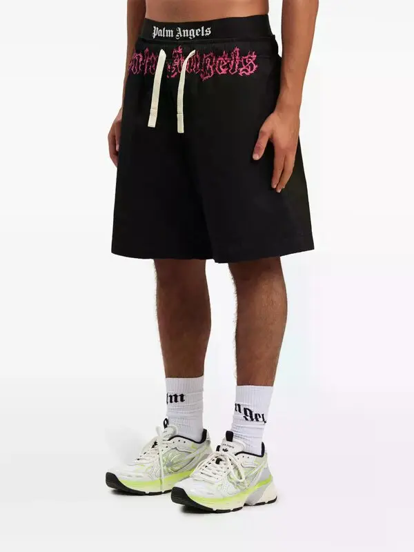 Palm Angels Logo Shorts