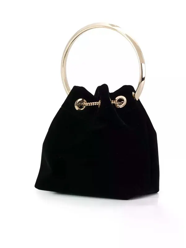 JIMMY CHOO Bon Bon Bucket Bag - Black