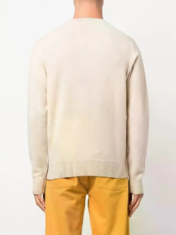 Maison Kitsuné Logo-patch Wool Jumper