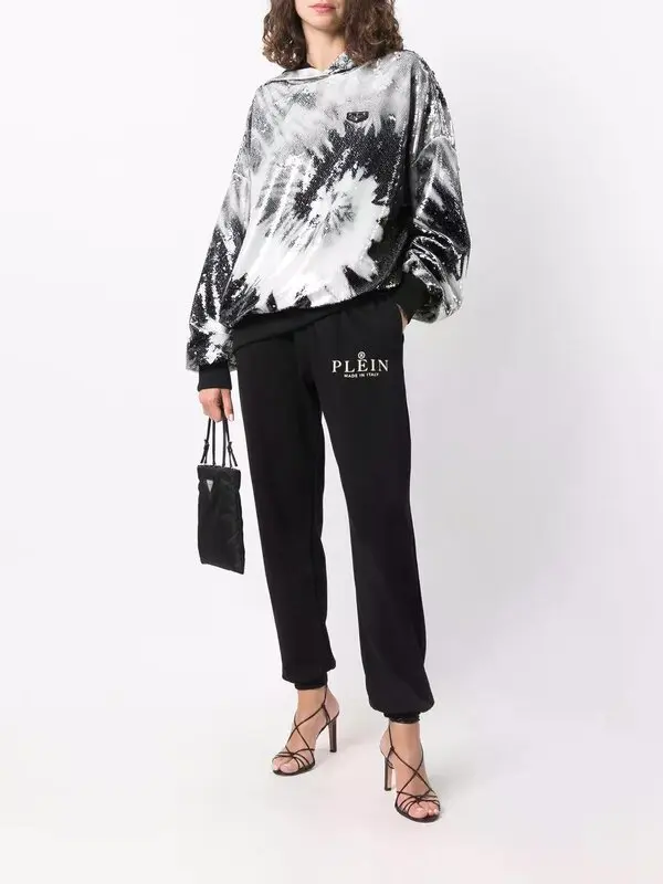 Philipp Plein Iconic Logo Track Pants
