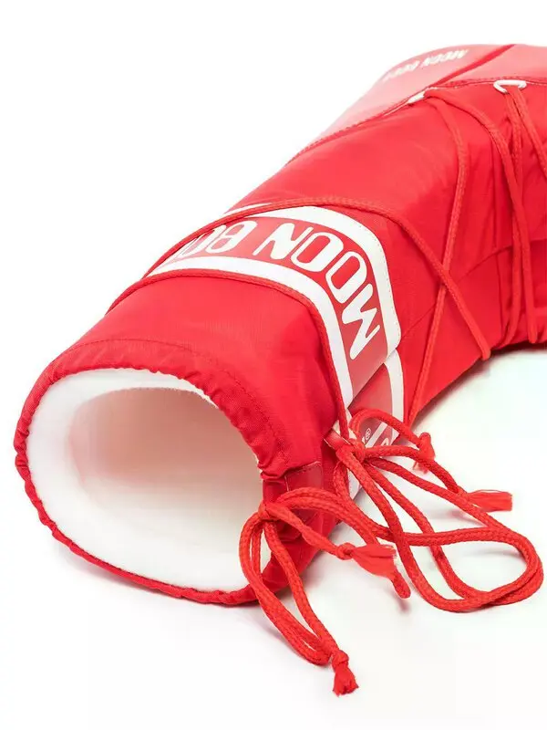 Moon Boot Icon Nylon Boots - Red