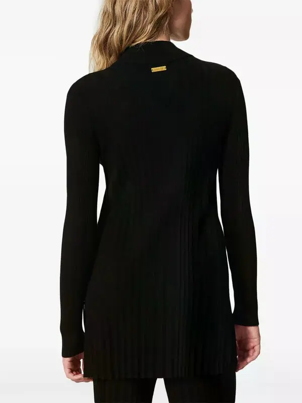 TWINSET Pleated Button-detail Jumper