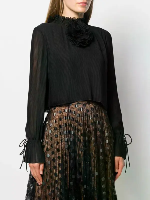 Marco De Vincenzo Georgette Blouse