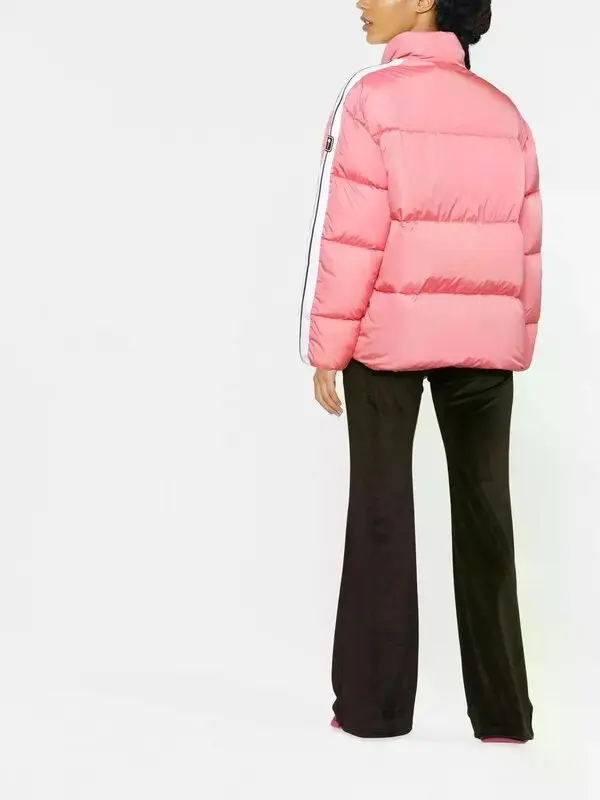 Palm Angels Side-stripe Puffer Jacket