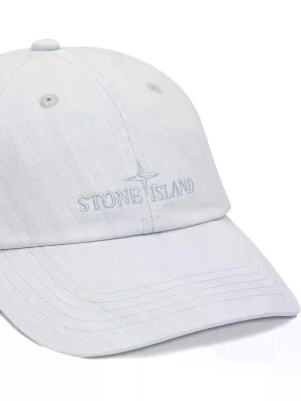 Stone Island Logo-embroidered Cap