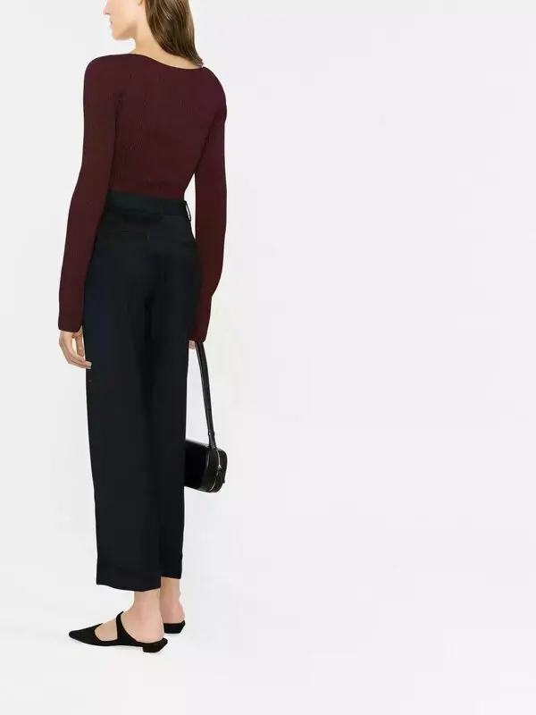Closed Straight-leg Virgin Wool Trousers