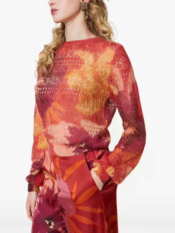 TWINSET Floral-print Jumper