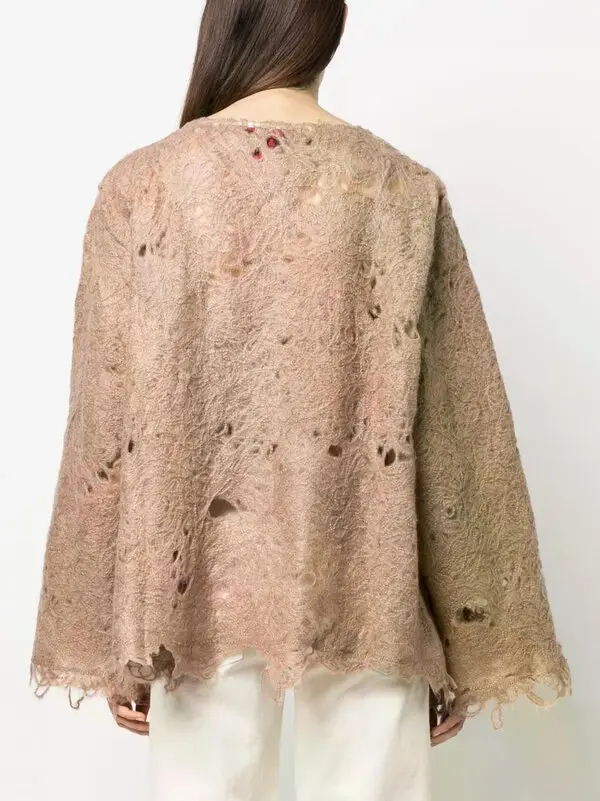 VITELLI Distressed-effect Doomboh® Jumper
