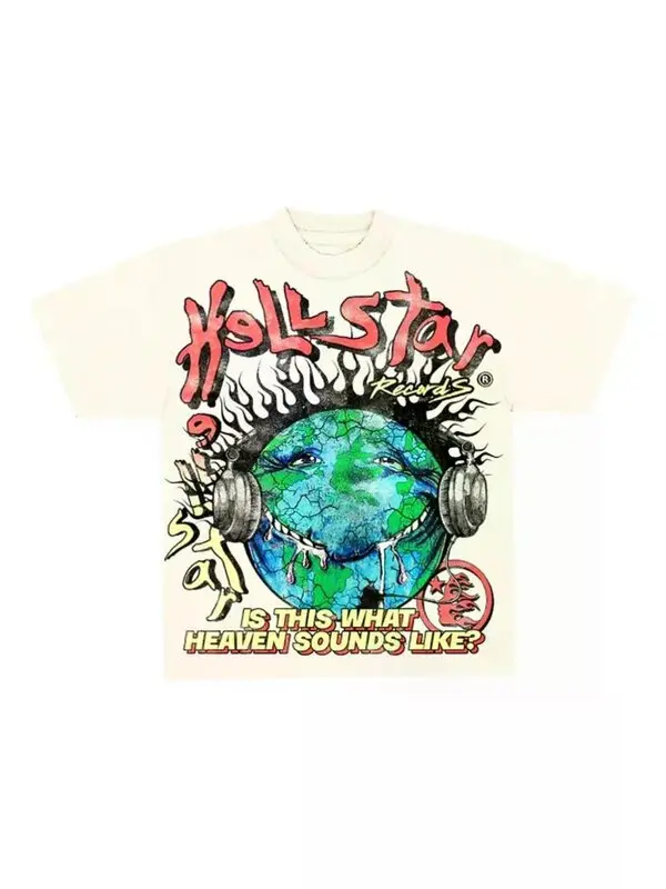 HELLSTAR Heaven On Earth T-shirt - Neutrals