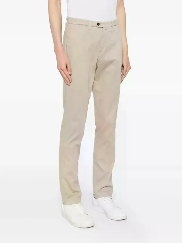 Corneliani Straight-leg Chino Trousers - Neutrals