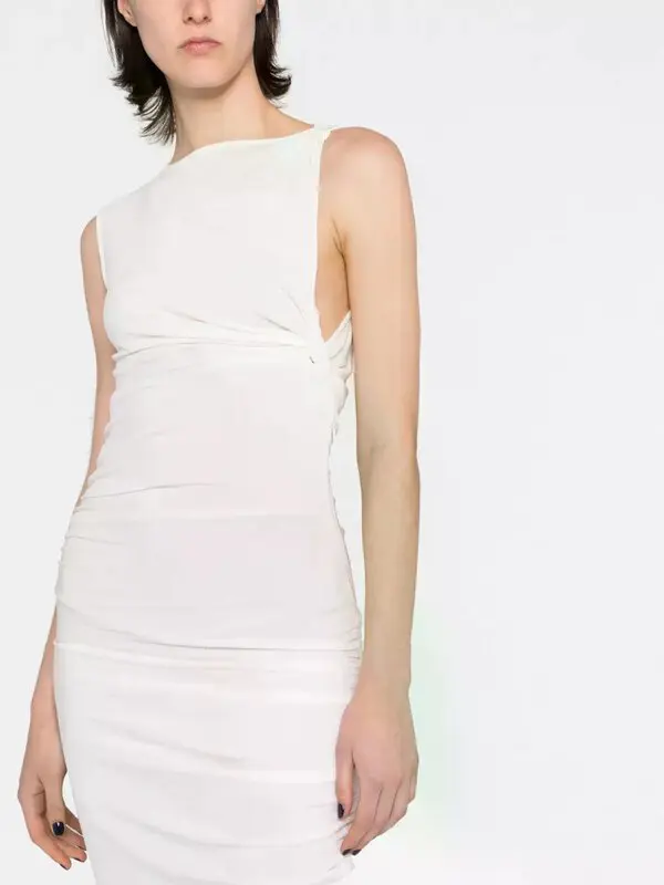 Christopher Esber Gesbine Twist-detail Asymmetric Gown