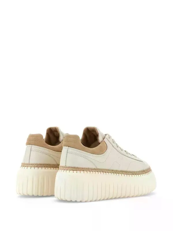 Hogan H-stripes Leather Sneakers