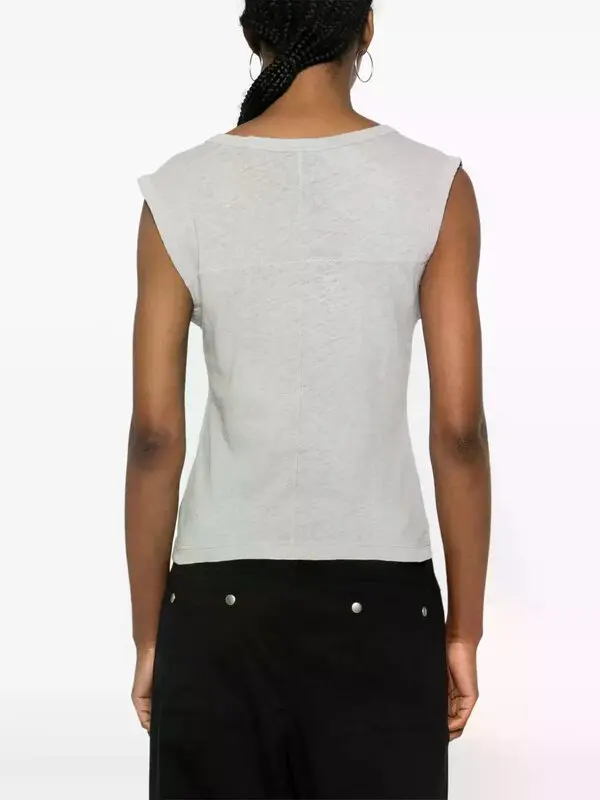 THOM KROM Ribbed Mélange Top