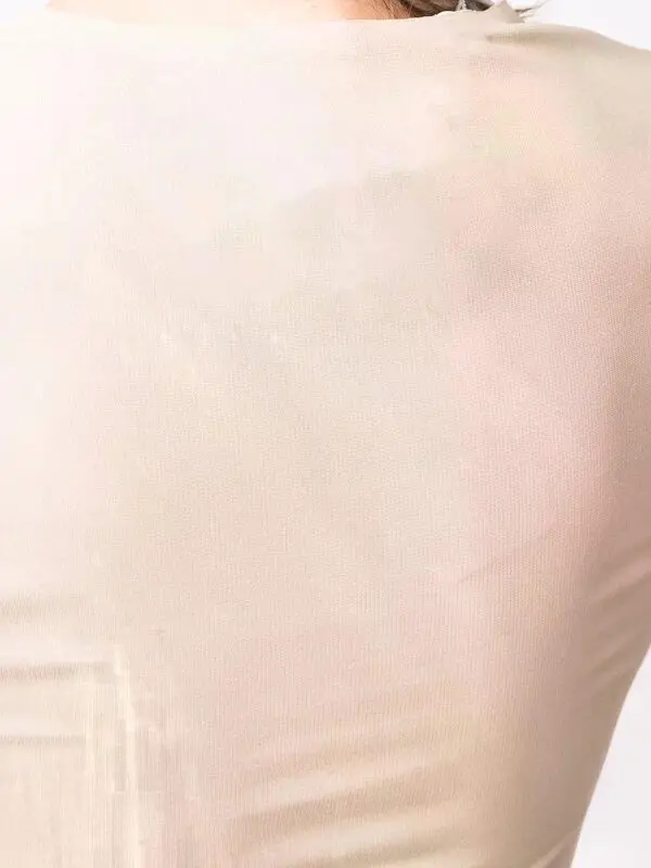 MAISON MARGIELA Long-sleeve Bodysuit - Neutrals