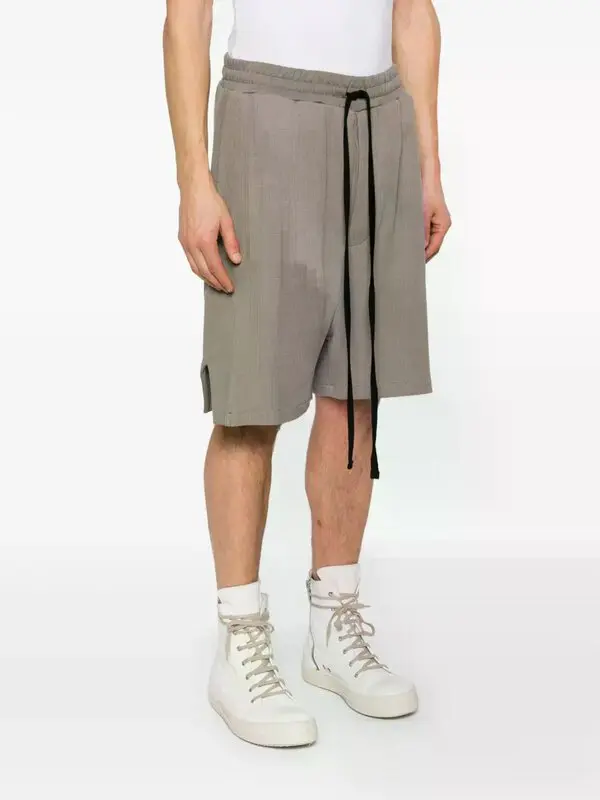 THOM KROM Waffle-effect Track Shorts