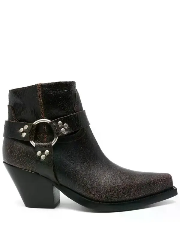 SONORA 70mm Jalapeno Belt Biker Boots