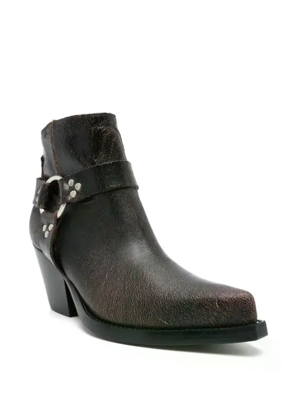 SONORA 70mm Jalapeno Belt Biker Boots