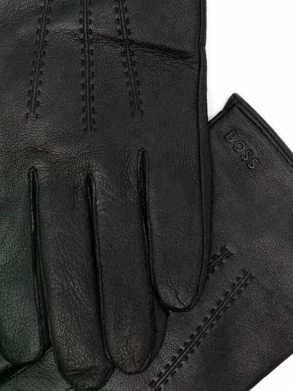BOSS Leather Gloves