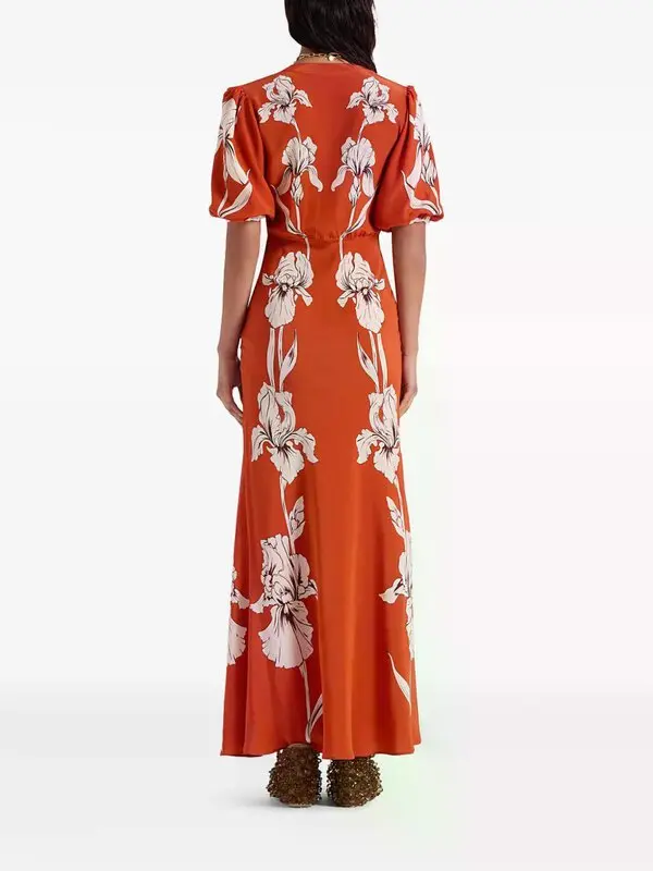 La DoubleJ Marlene Midi Dress - Orange