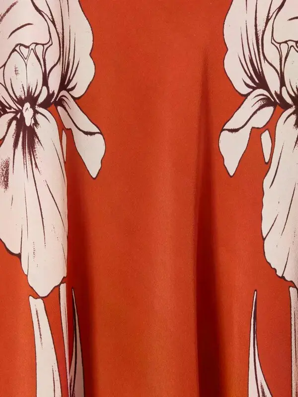 La DoubleJ Marlene Midi Dress - Orange