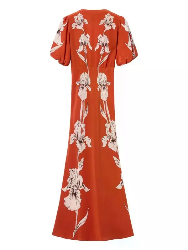 La DoubleJ Marlene Midi Dress - Orange