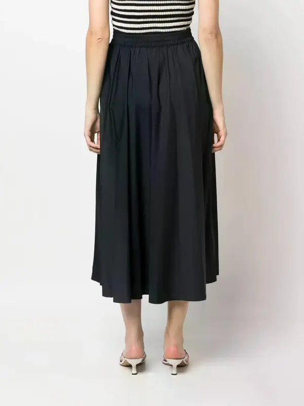 Herno Drawstring Maxi Skirt