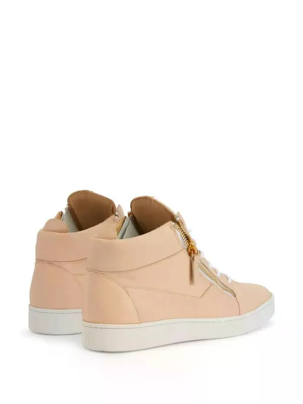 GIUSEPPE ZANOTTI Kriss Mid-top Sneakers - Neutrals