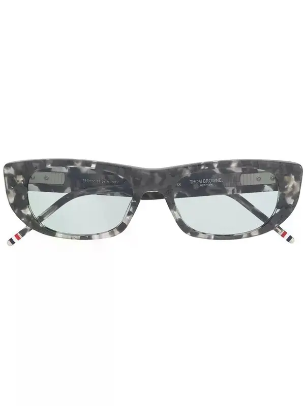Thom Browne Tb417 Rectangular-frame Sunglasses