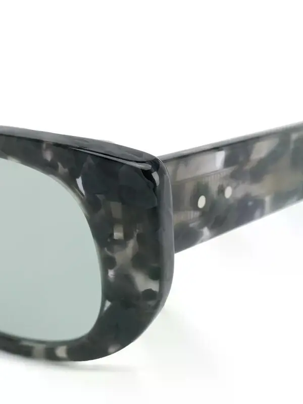Thom Browne Tb417 Rectangular-frame Sunglasses