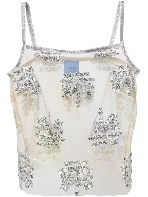 MACGRAW Post Grad Top - Silver