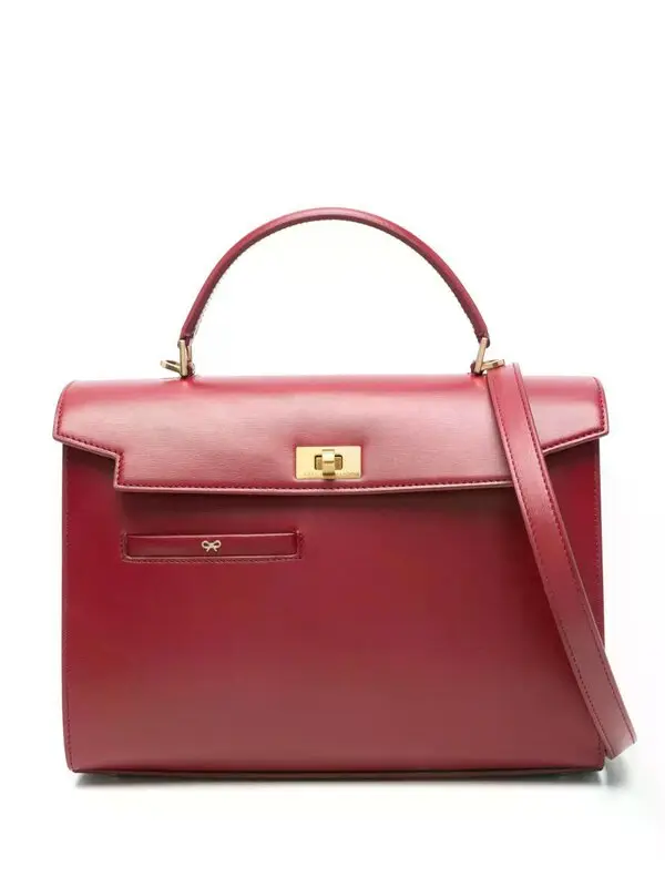 ANYA HINDMARCH Mortimer Handbag - Red