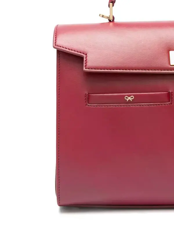 ANYA HINDMARCH Mortimer Handbag - Red