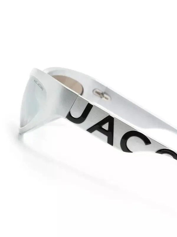 Marc Jacobs The Bold Logo Biker-frame Sunglasses