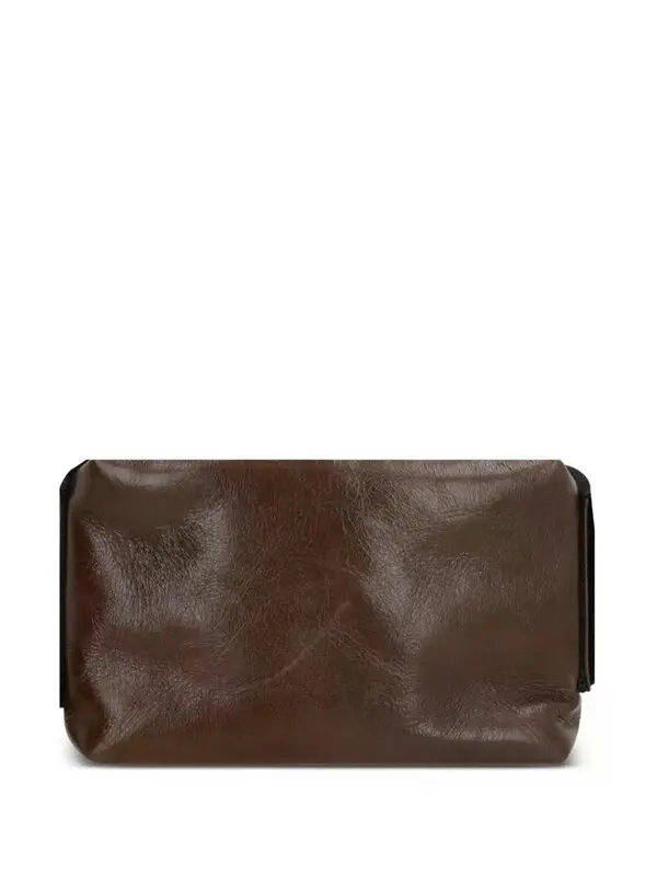 UMA WANG Logo-debossed Shoulder Bag