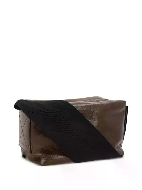 UMA WANG Logo-debossed Shoulder Bag