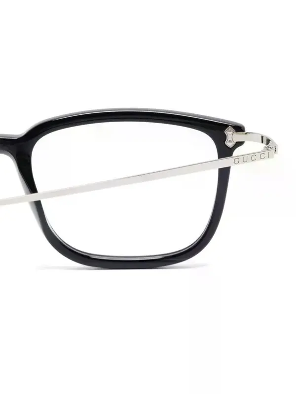 Gucci Square-frame Glasses - Black